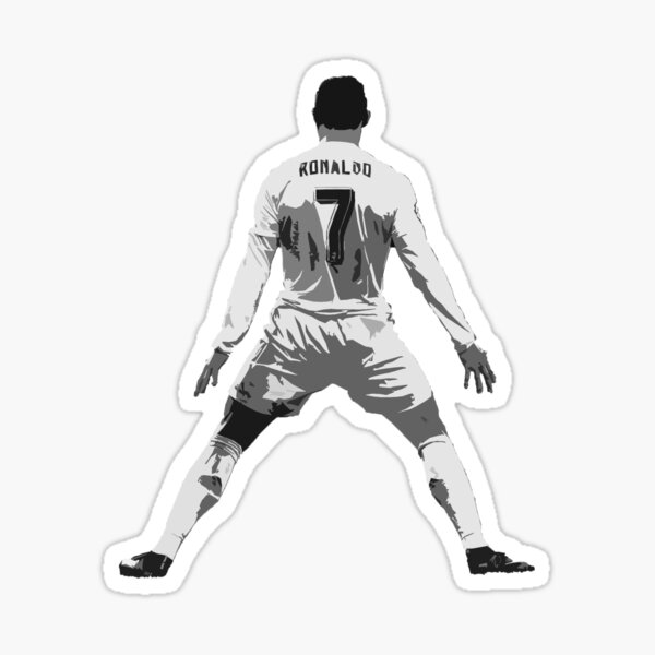 "Cristiano Ronaldo Iconic Celebration" Sticker for Sale by Daniel ...