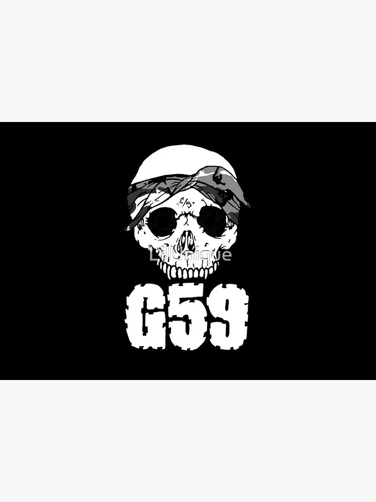 "G59 Skull bandana official design" Mask by LilUnique | Redbubble