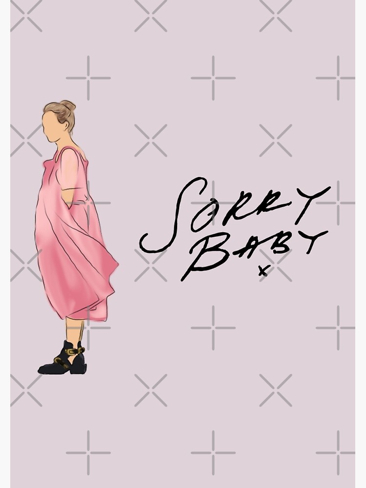 "Villanelle Sorry Baby X" Art Print for Sale by hedastribute | Redbubble