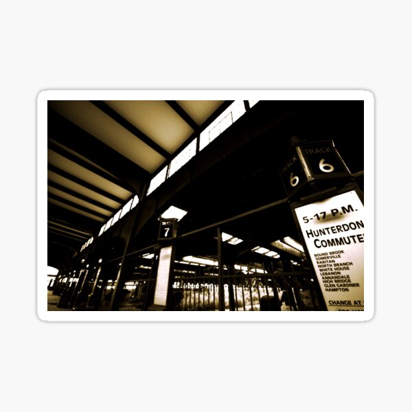 "The Terminal" Sticker for Sale by panoramica | Redbubble