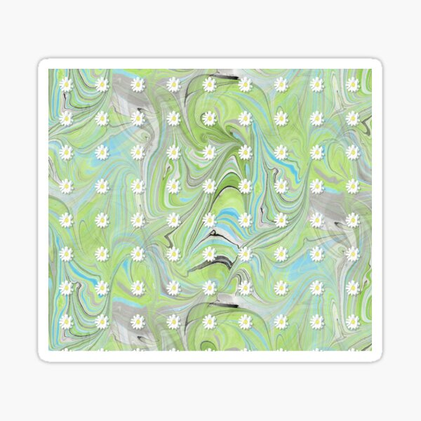 "Daisy Chain" Sticker for Sale by MarbleCloud | Redbubble