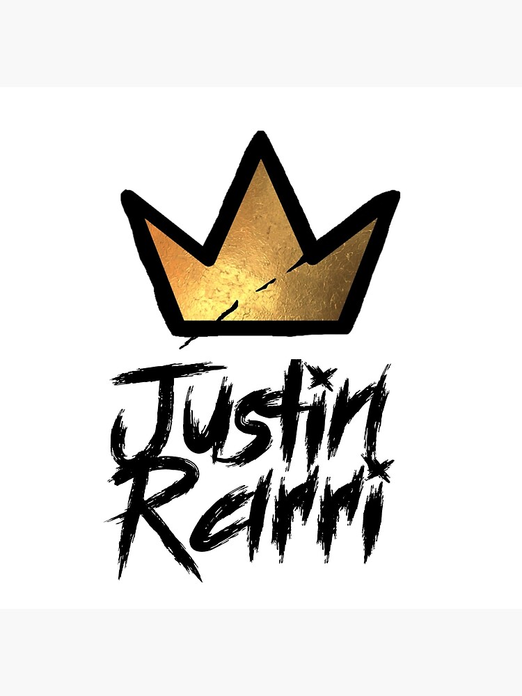 "Justin Rarri Tag & Graffiti Crown" Poster by saintiro | Redbubble