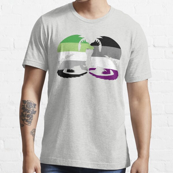 "Aro Ace Pride Dragons" T-shirt by shaneisadragon | Redbubble | aro t ...