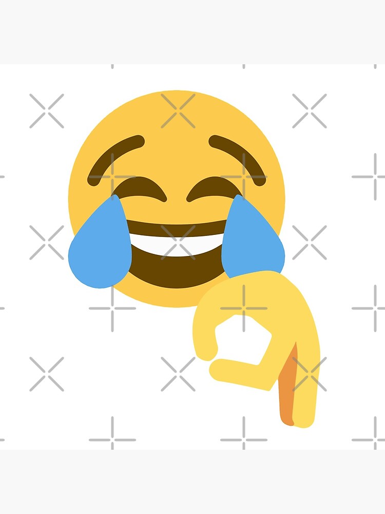 "Weinen Lachen Emoji OK Handzeichen Funny Dank Epic Meme Gag Design ...