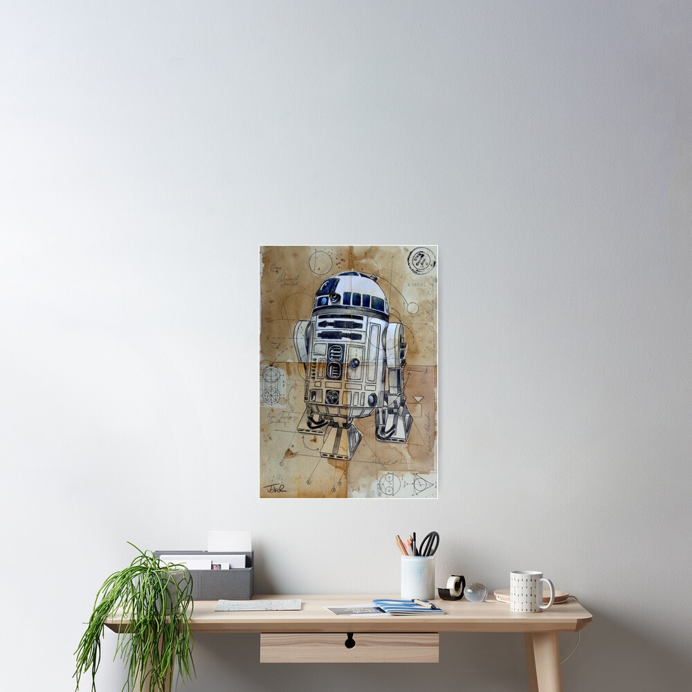 "astromech droid" Poster by LouiJover | Redbubble