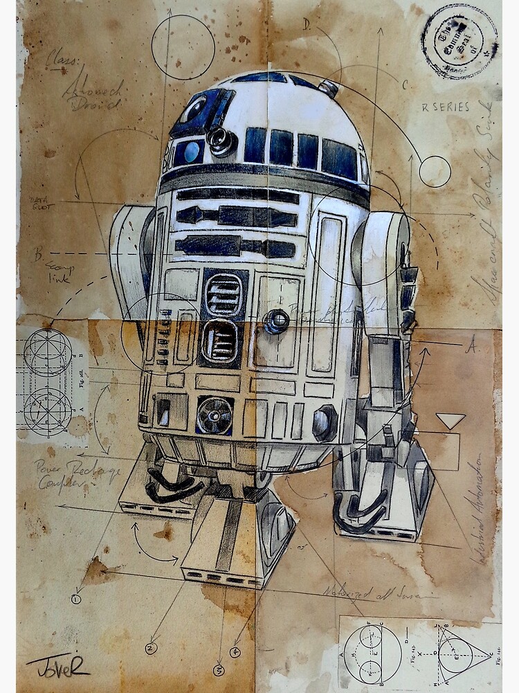 "astromech droid" Poster by LouiJover | Redbubble