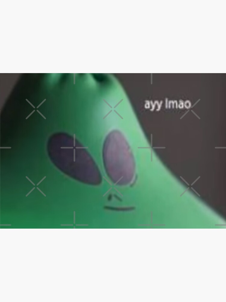 "ayy lmao" Sticker for Sale by Troy Alexander Peters | Redbubble