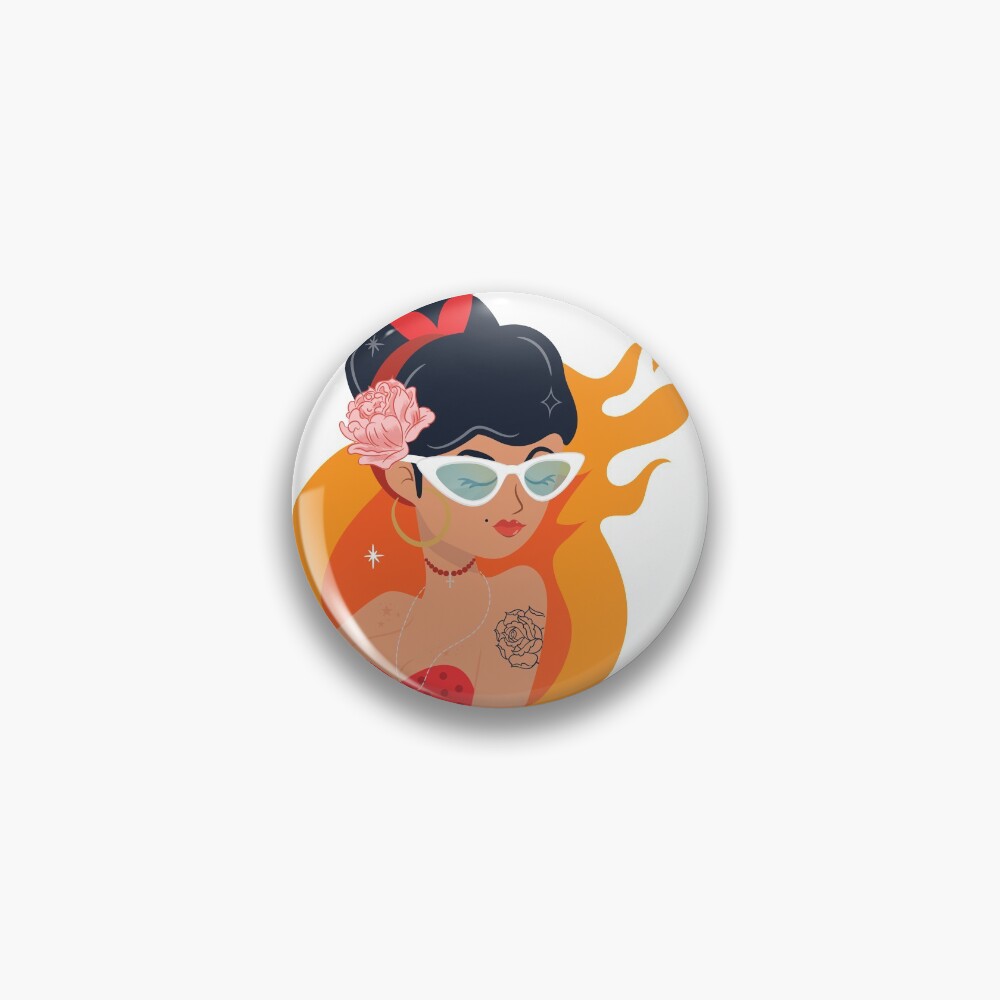 Hot Mama Mothers Day Pin For Sale By Domdjs4239 Redbubble