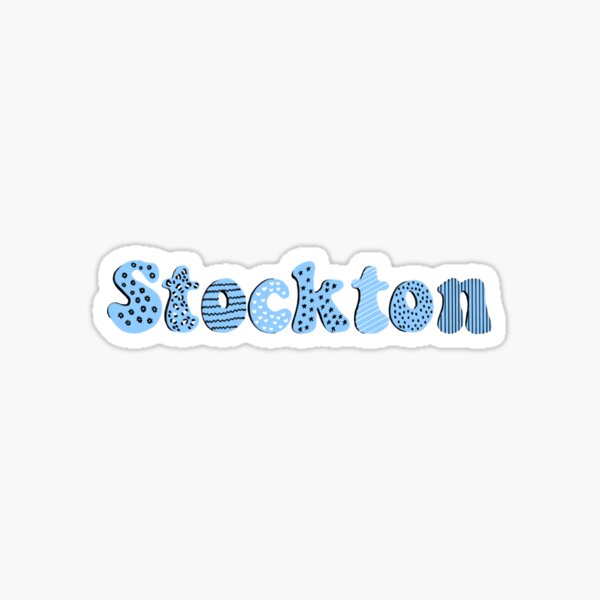 "Stockton University" Sticker for Sale by maggiet42 | Redbubble