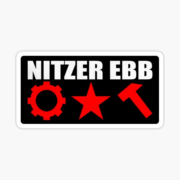 Nitzer Ebb Stickers | Redbubble