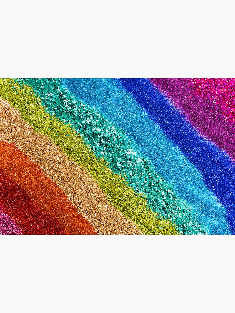 "Rainbow Glitter" Sticker for Sale by newburyboutique | Redbubble