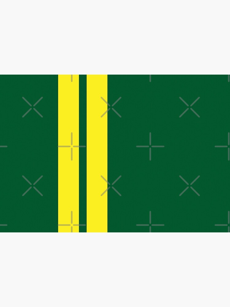 "British racing stripes (yellow & green)" Mask for Sale by Steve-R ...