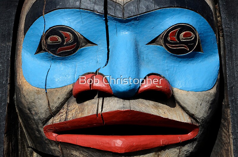 "Haida Mask 1" by Bob Christopher | Redbubble