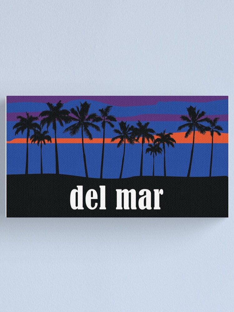 "Del Mar California" Canvas Print by justinwmiller | Redbubble