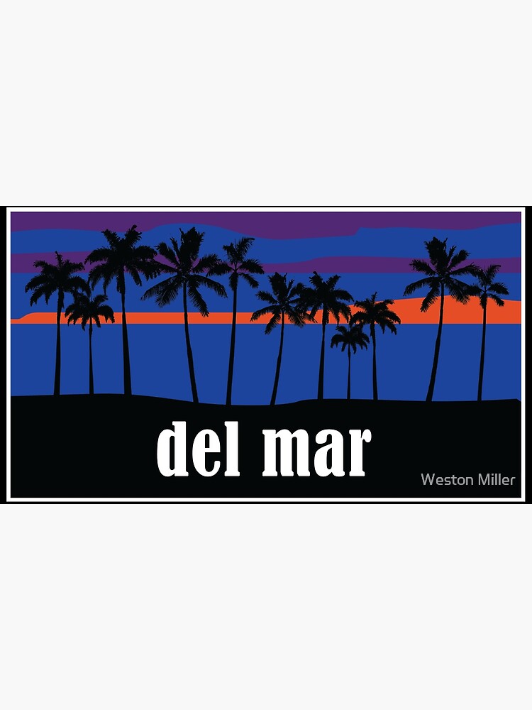 "Del Mar California" Canvas Print by justinwmiller | Redbubble