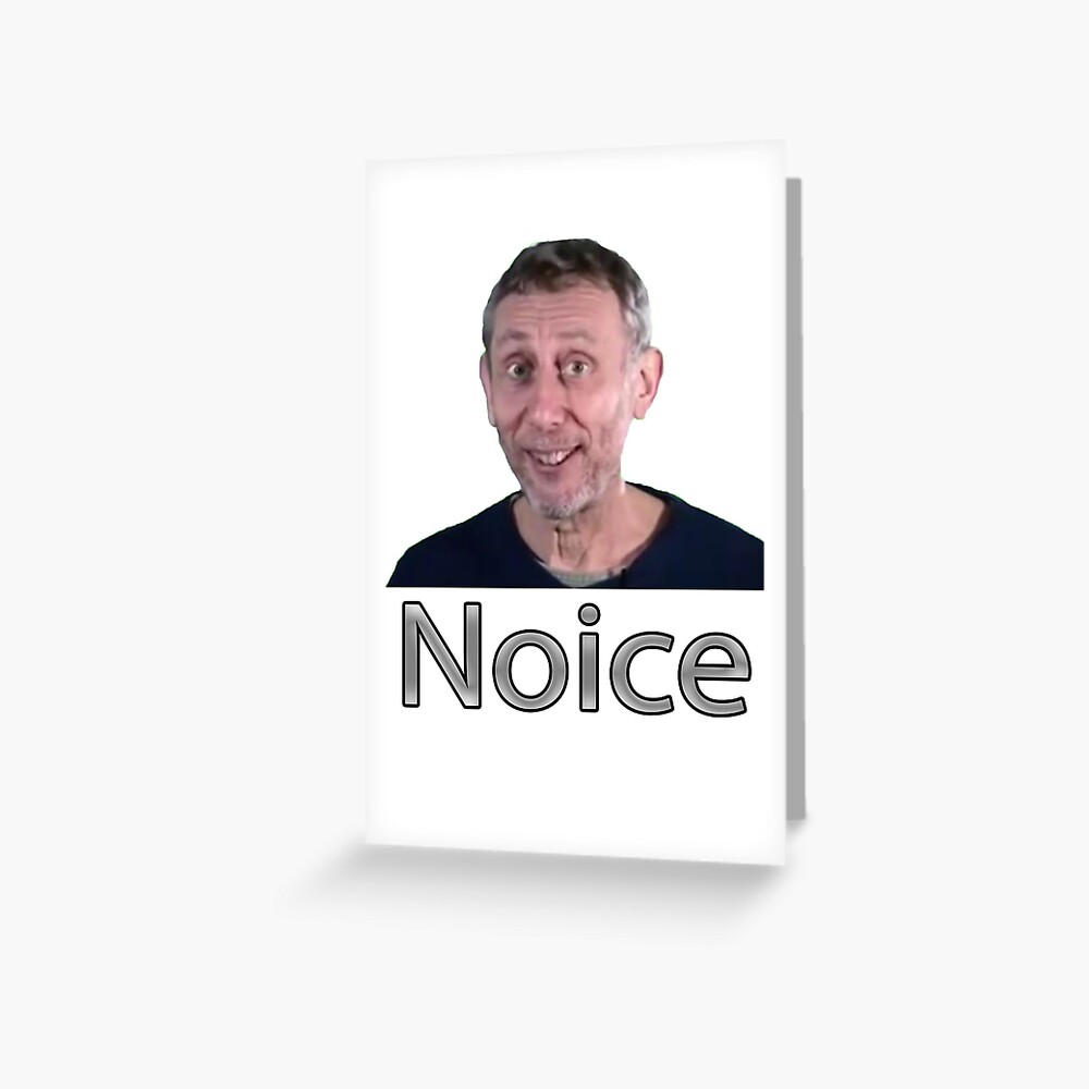 "Noice meme " Greeting Card for Sale by AugAn | Redbubble