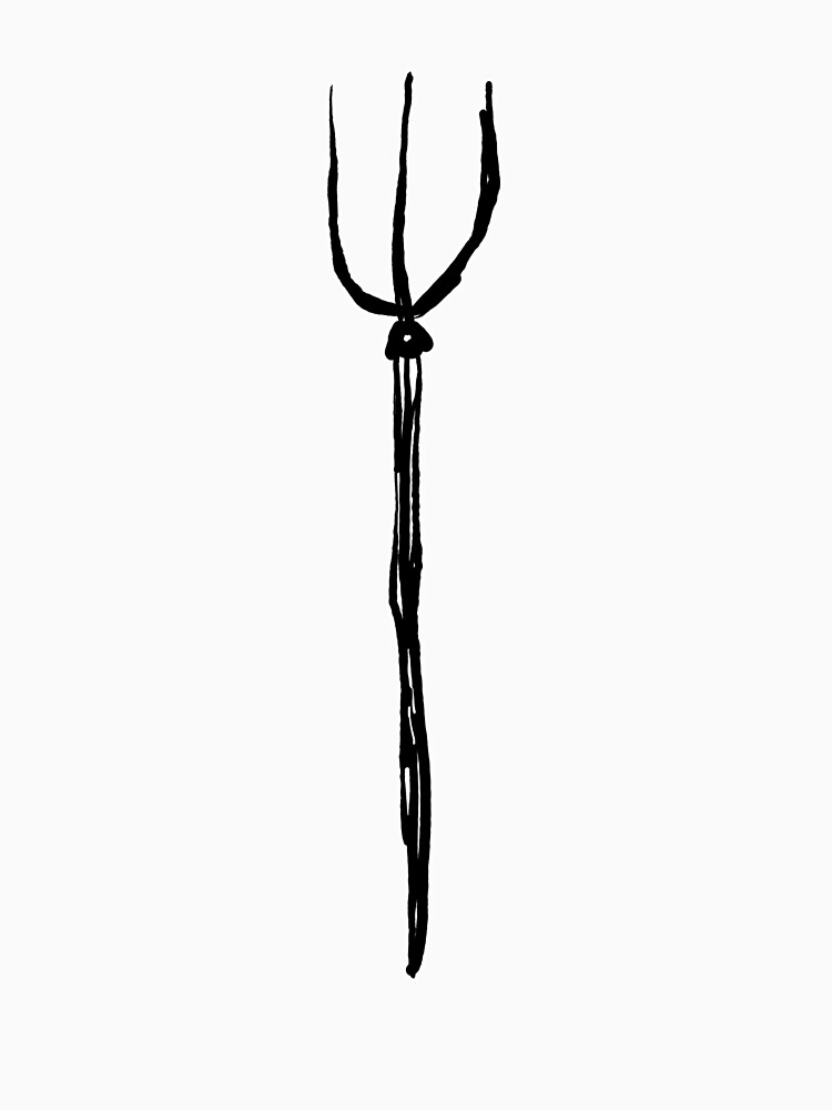 "Little Demon Pitchfork" T-shirt for Sale by MacSquiddles | Redbubble ...