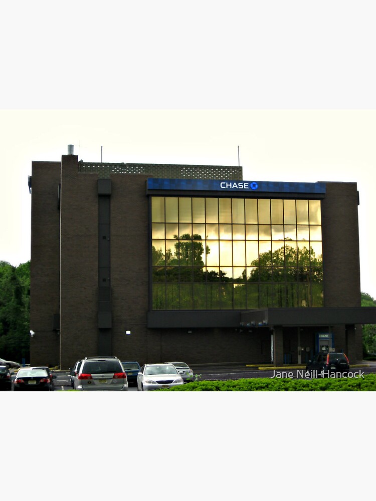 "Golden Glow and Tree Reflections, Chase Bank Building, Wayne NJ ...