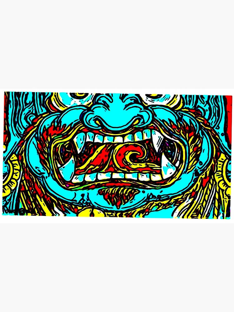 "WRATHFUL FACE" Poster by paulvolker | Redbubble