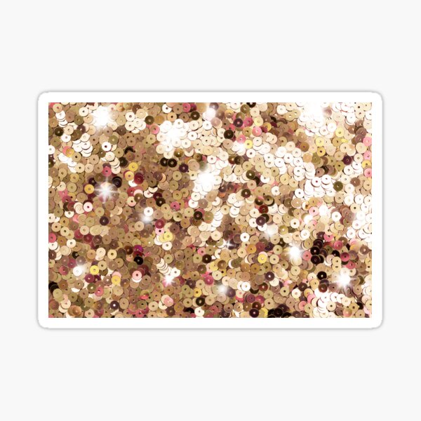 "Gold Sparkles" Sticker for Sale by newburyboutique | Redbubble
