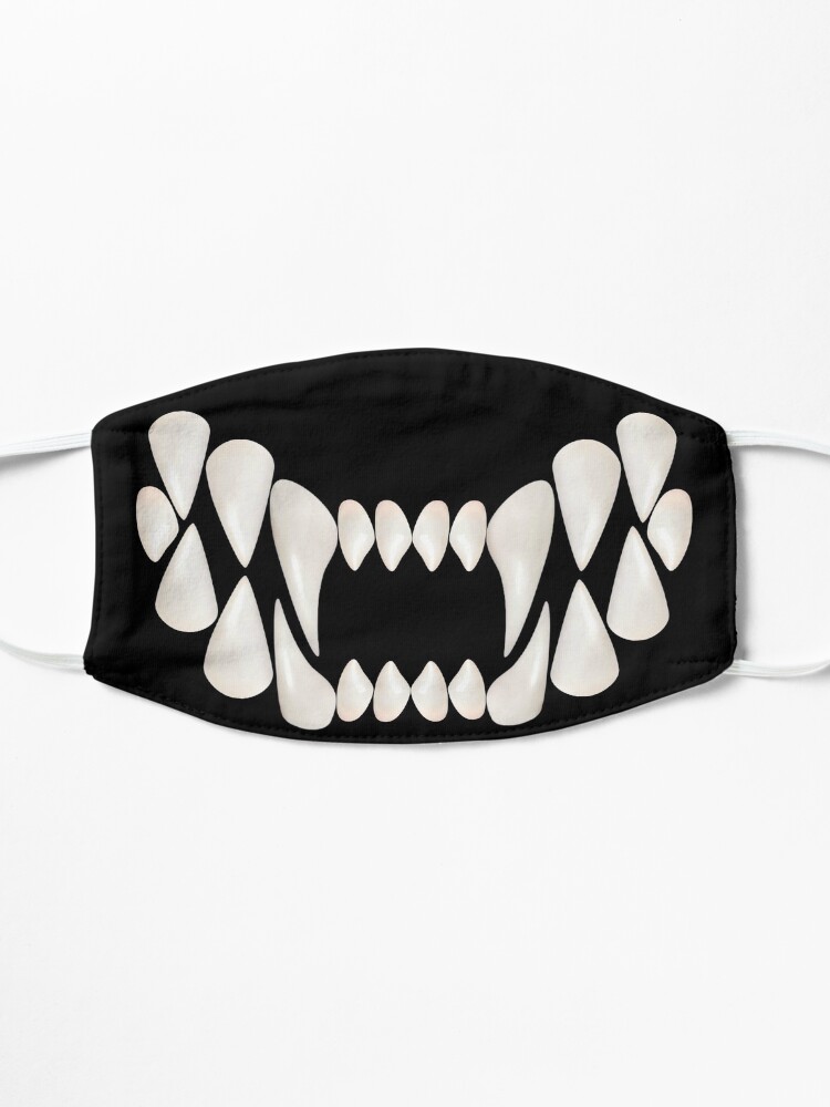 Toothy Grin Mask For Sale By Nimthecat Redbubble