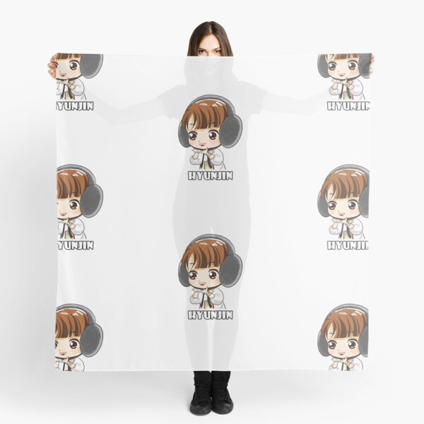 "KPOP STRAY KIDS HYUNJIN CHIBI" Scarf for Sale by LySaVN | Redbubble