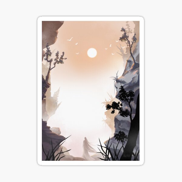 "Dawn." Sticker by aglyra | Redbubble