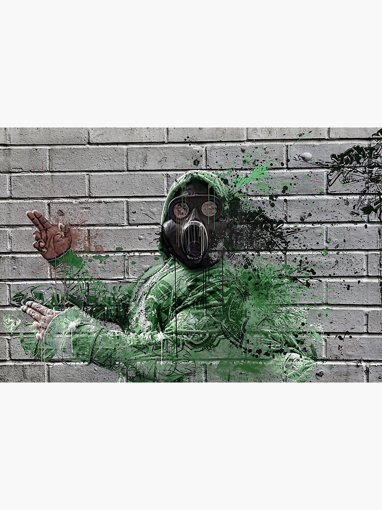 "GRAFFITI STYLE WALL ART FREAKY" Poster for Sale by graffitiposters ...