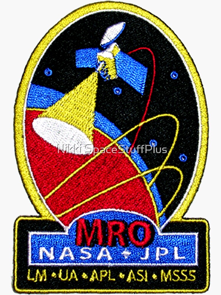 "Mars Reconnaissance Orbiter (MRO) Program Logo" Sticker for Sale by ...