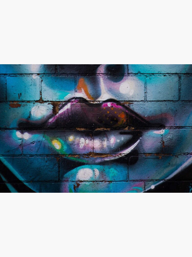 "GRAFFITI STYLED NOSE AND LIP" Poster by graffitiposters | Redbubble