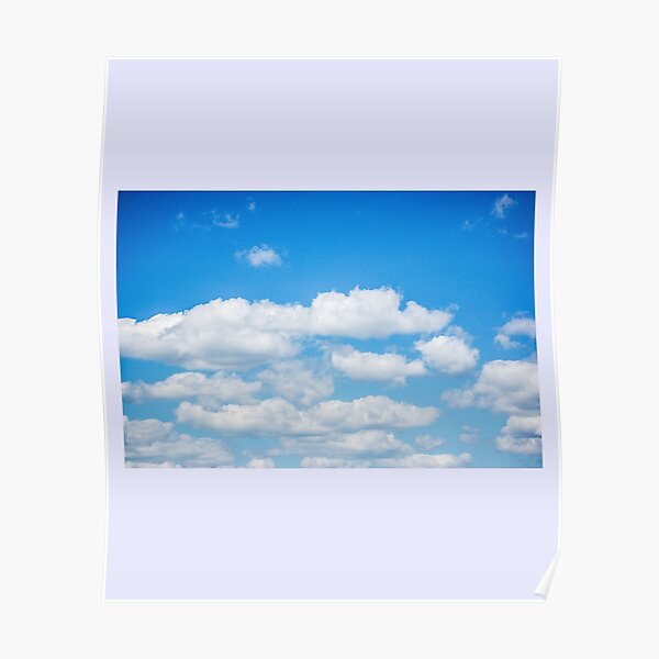"Have Some Blue Sky" Poster for Sale by abshir | Redbubble