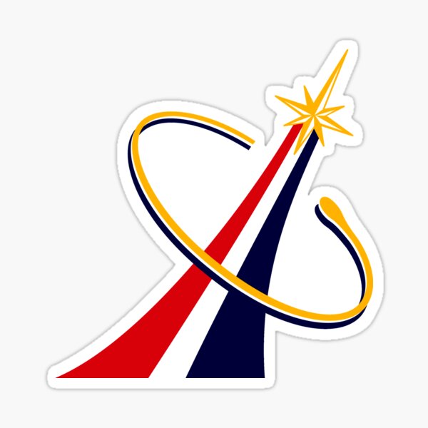 "Commercial Crew Program (CCP) Logo" Sticker by Spacestuffplus | Redbubble