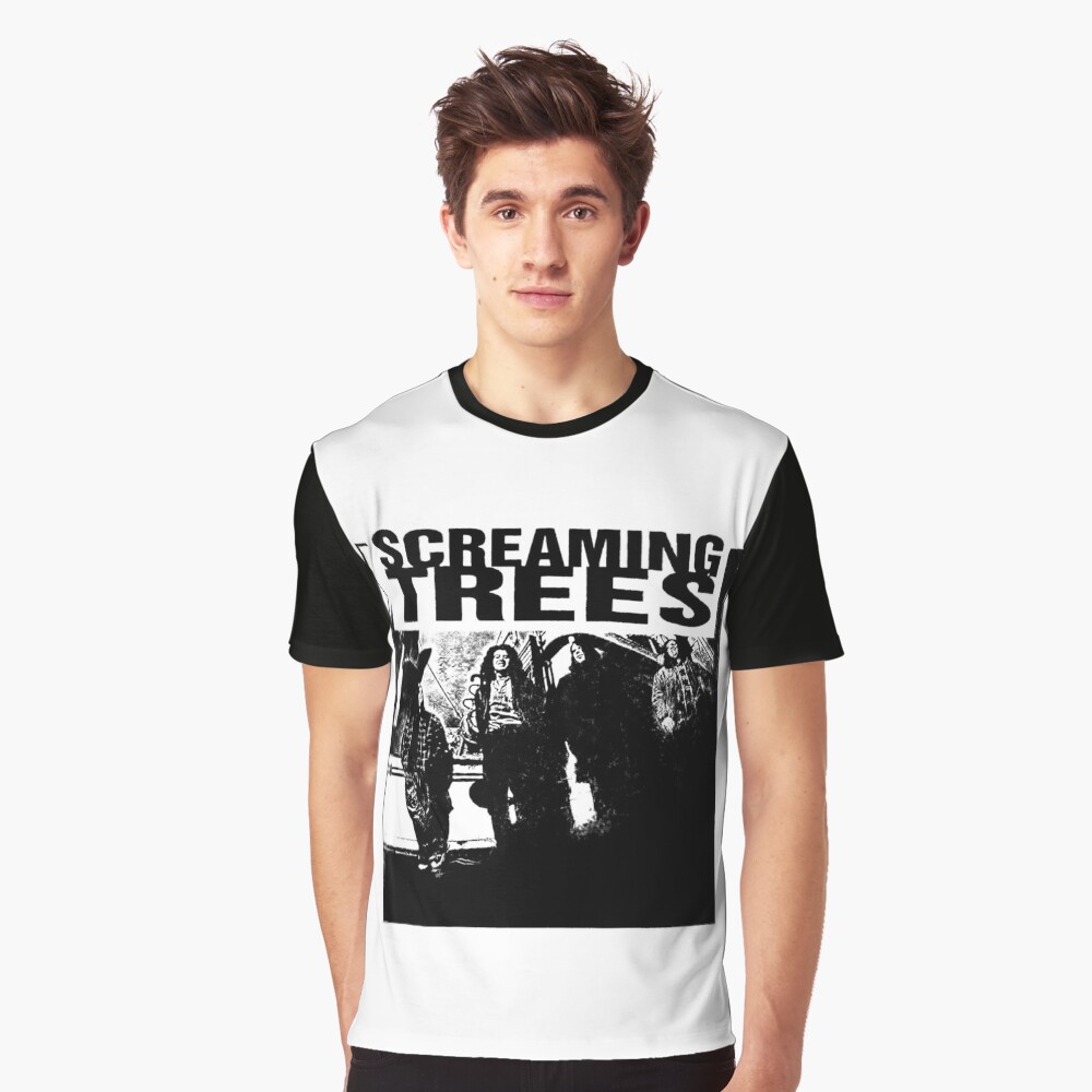 "Screaming Trees Poster" T-shirt for Sale by IndieSoundCity | Redbubble ...