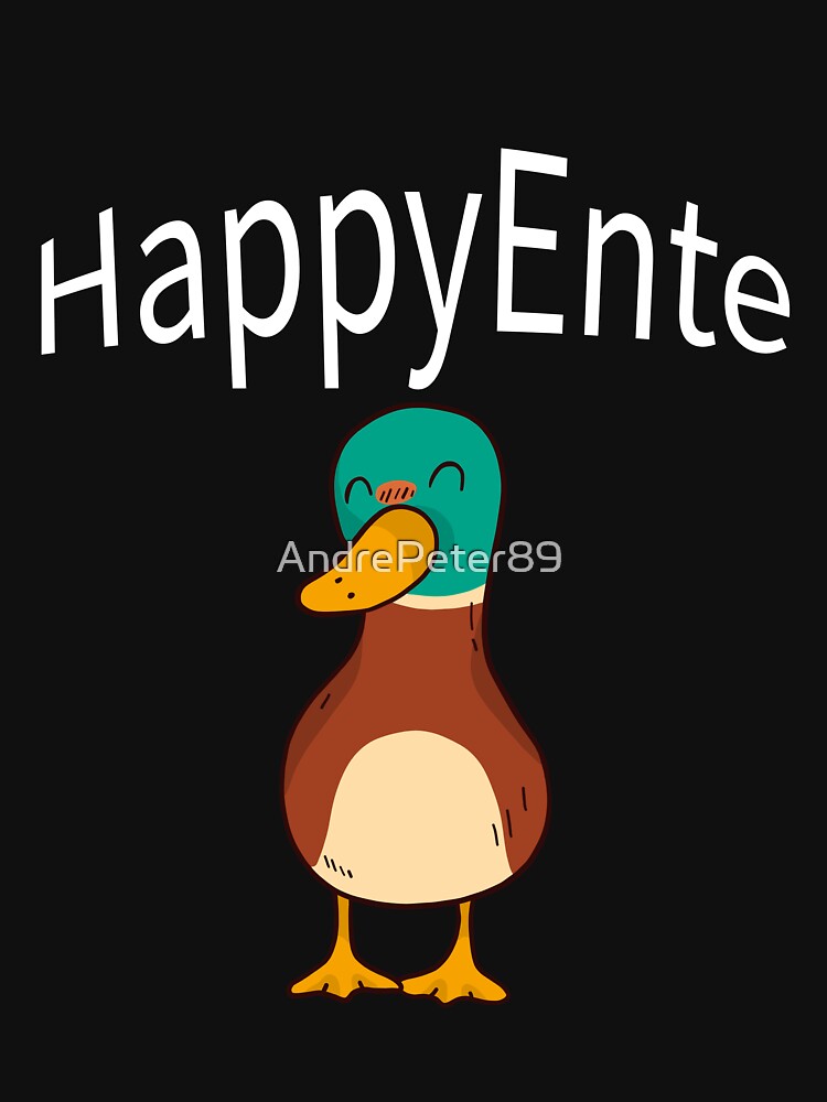 "Happy duck" T-shirt by AndrePeter89 | Redbubble