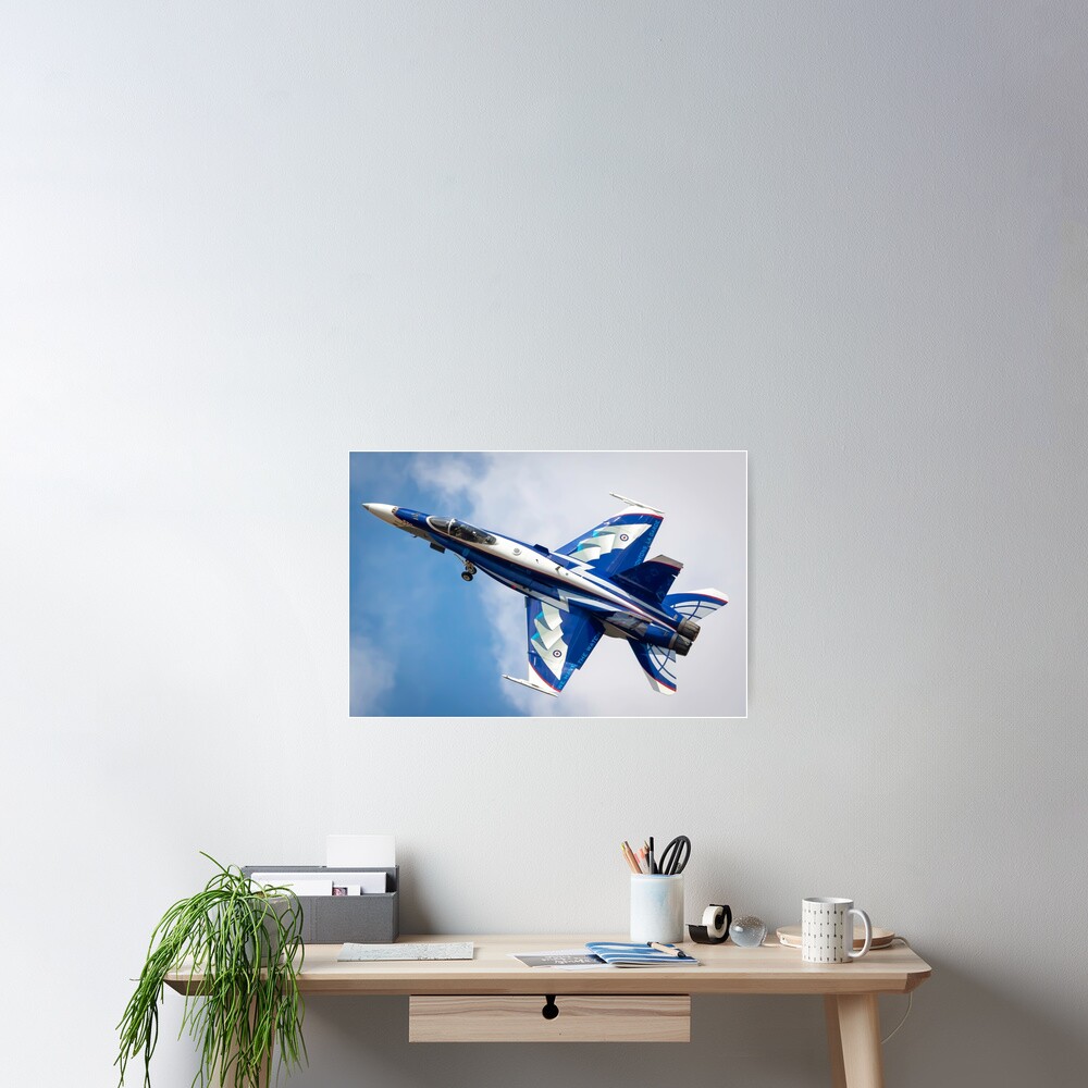 "Canadian Air Force Mcdonnell Douglas F/A-18 Hornet performing its ...