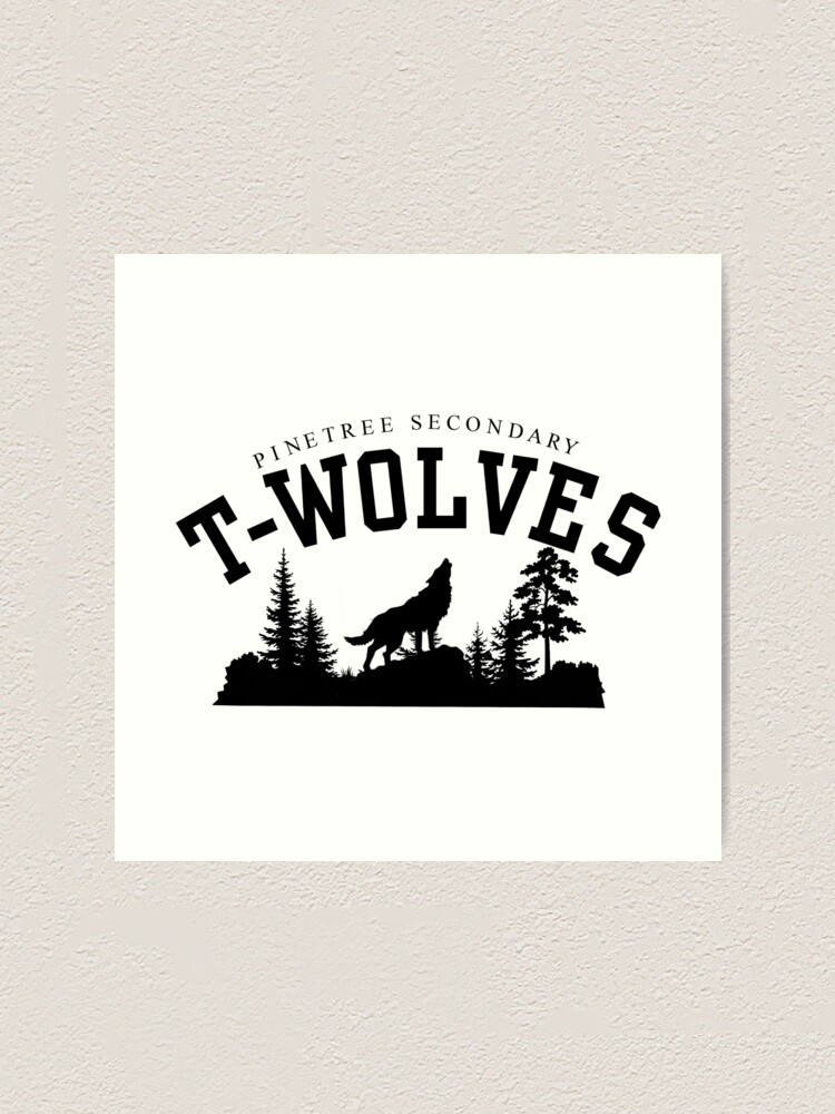 "T-Wolves logo" Art Print by tumbleberries | Redbubble