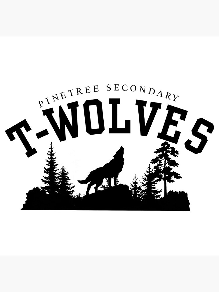 "T-Wolves logo" Art Print by tumbleberries | Redbubble