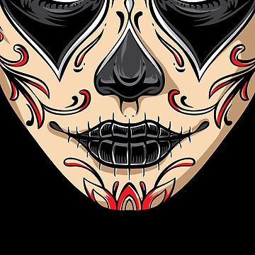 "MASK La Catrina face mask cloth mask women" Mask by PandaPope | Redbubble