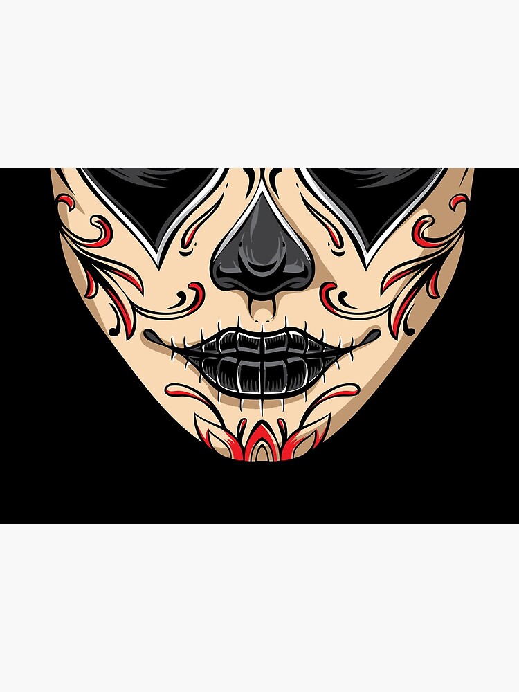 "MASK La Catrina face mask cloth mask women" Mask by PandaPope | Redbubble