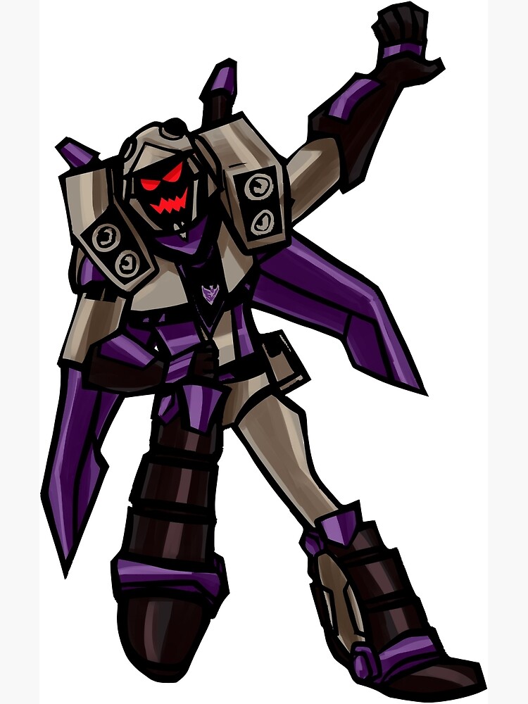 "TFA- Blitzwing" Art Print by eleanorose123 | Redbubble