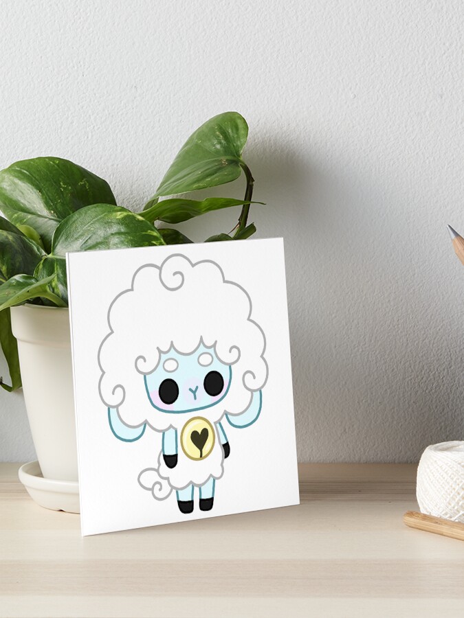 Oveja Chibi Oveja Chibi Gorda | Pegatina