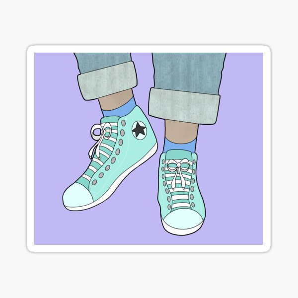 "Shoe sticker" Sticker by spoon22 | Redbubble