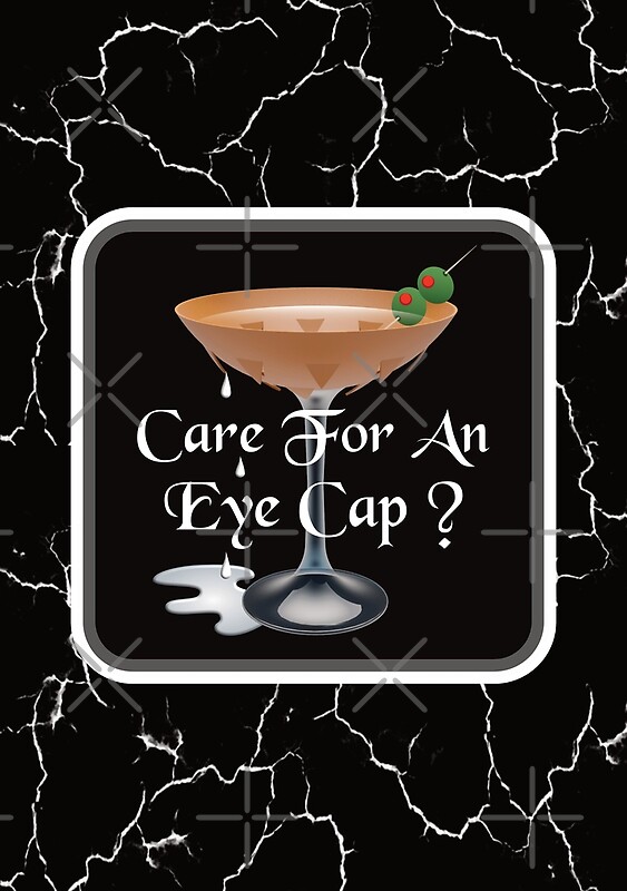 "Care For An Eye Cap - Embalming Joke" by NoBonesLife | Redbubble