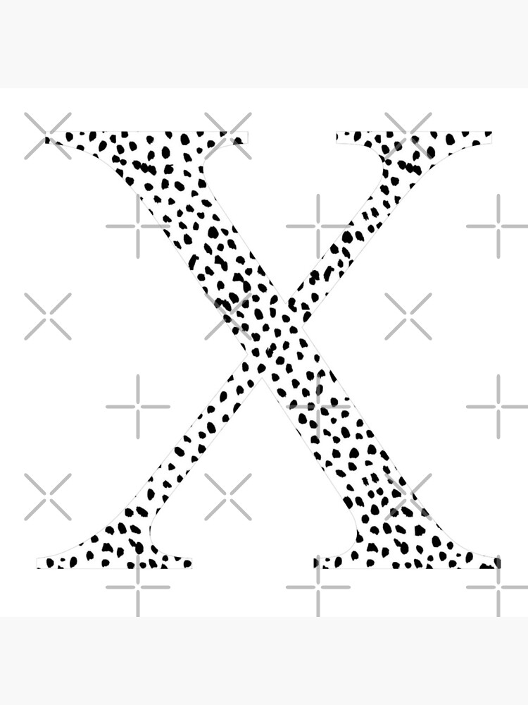 "X - Chi Dalmatian Letter" Photographic Print for Sale by nsaulnier415 ...