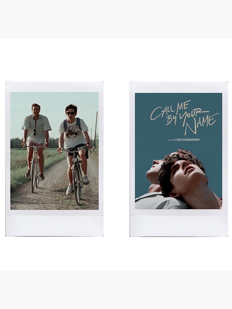 "Timothée Chalamet polaroid cmbyn stickers/posters" Poster by ...