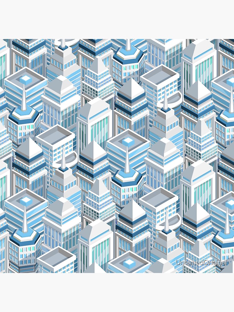 "Animated City Pattern | City Video Game Design | Simulated City ...