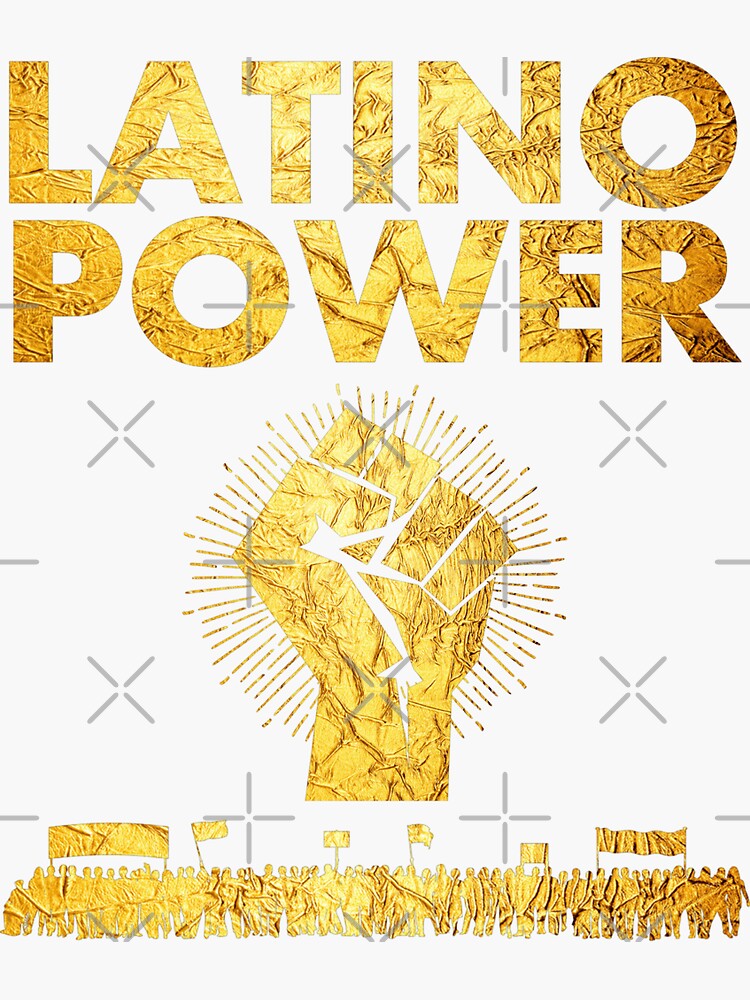 "Latino Power" Sticker by DIRTYDUNNZ | Redbubble