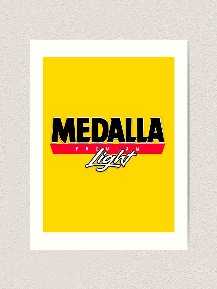 "Medalla Light " Art Print for Sale by tropicalrizos | Redbubble