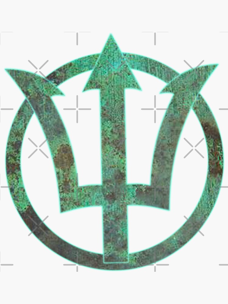 "Poseidon" Sticker for Sale by FR3DXVII | Redbubble