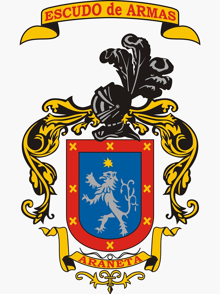 "ARANETA Escudo de Armas (exclusively for Araneta Family Members ...